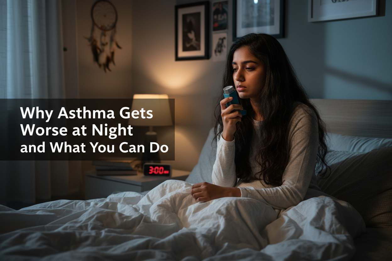 Why Asthma Gets Worse at Night and What You Can Do – Ayushakti India