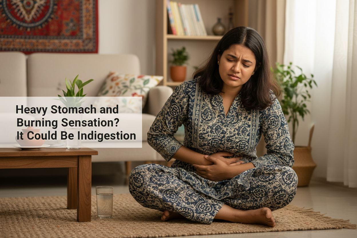 Heavy Stomach and Burning Sensation? It Could Be Indigestion ...